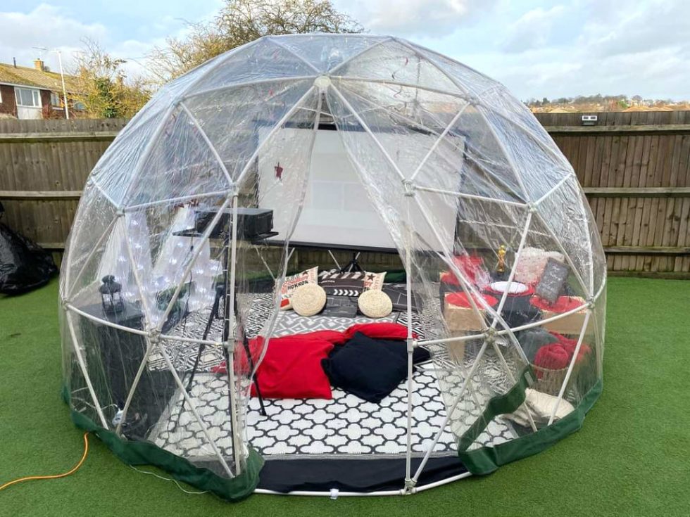 Igloo Pods Hire | Igloo Pods Near Me | Garden Dining