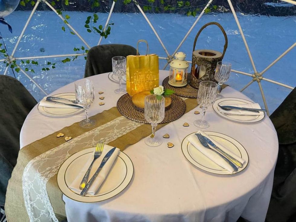 Igloo Pods Hire | Igloo Pods Near Me | Garden Dining